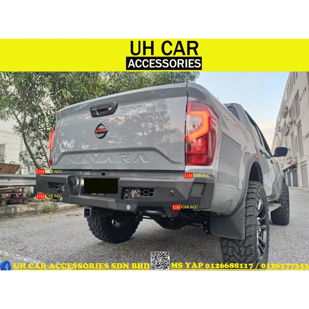 Isuzu dmax d-max 2013-2022 force op2 steel rear bumper bull bar ...
