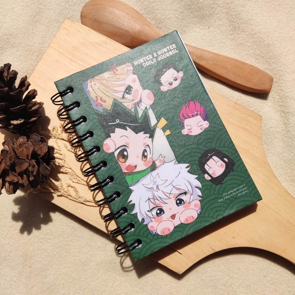 Anime NOTEBOOK HARDCOVER SPIRAL A6 Size BY BIGMADAMERCH (ONE PIECE ...