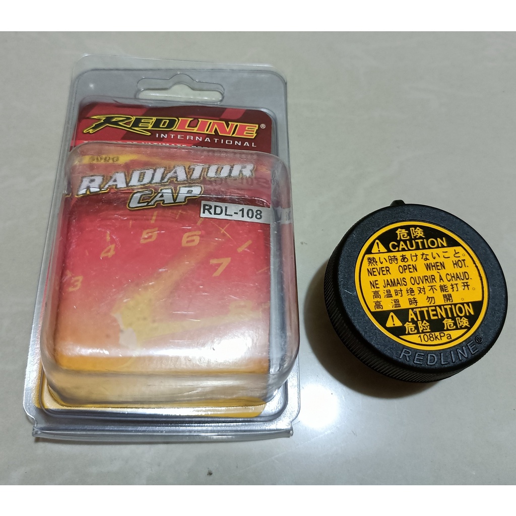 TOYOTA HIACE GRANDIA FORTUNER INNOVA RADIATOR CAP REDLINE RDL-108 ...