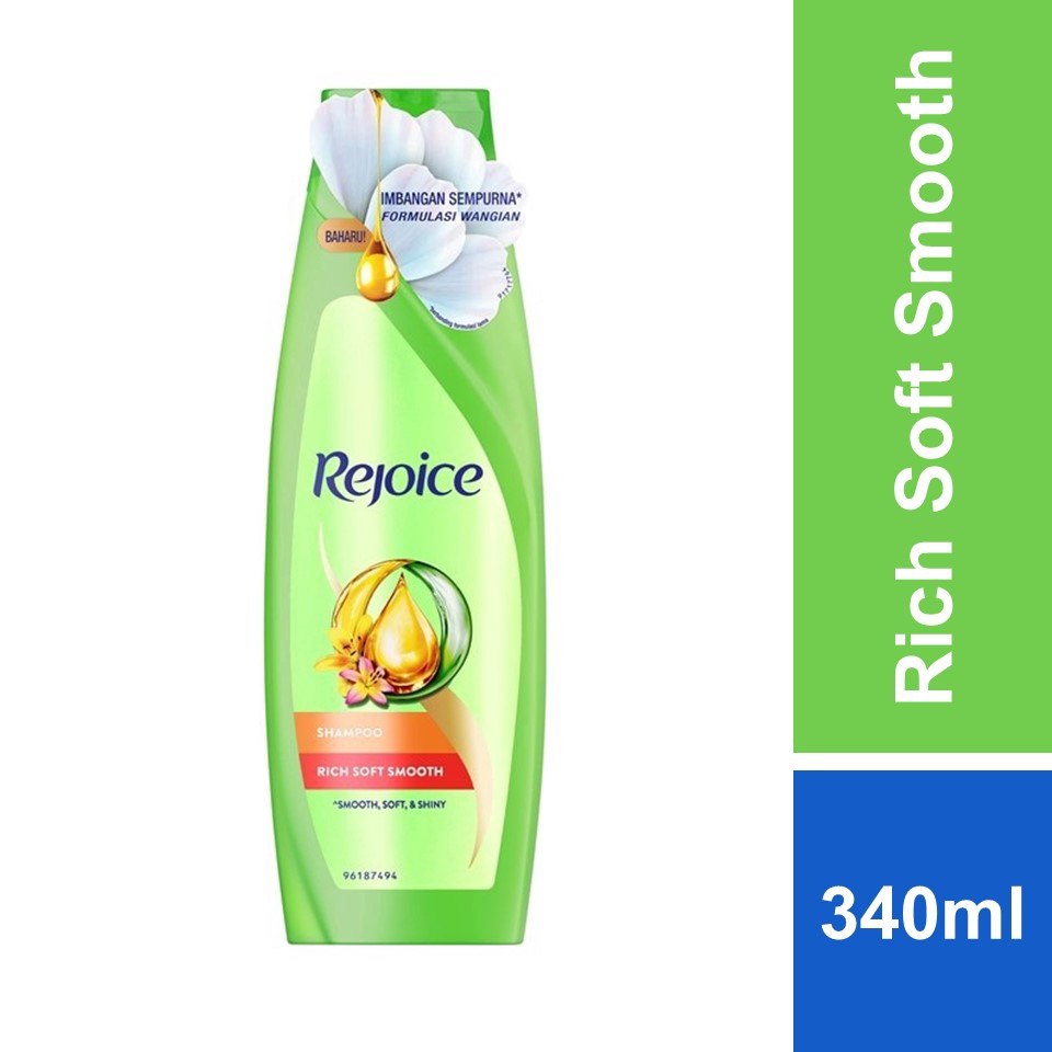 Rejoice Rich Soft Smooth Shampoo 340ml | Shopee Malaysia
