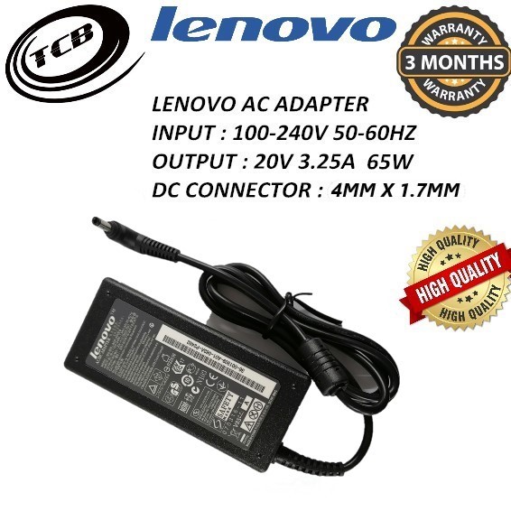 NEW LENOVO OEM ORIGINAL COPY AC ADAPTER CHAGER CHARGING POWER CABLE ...