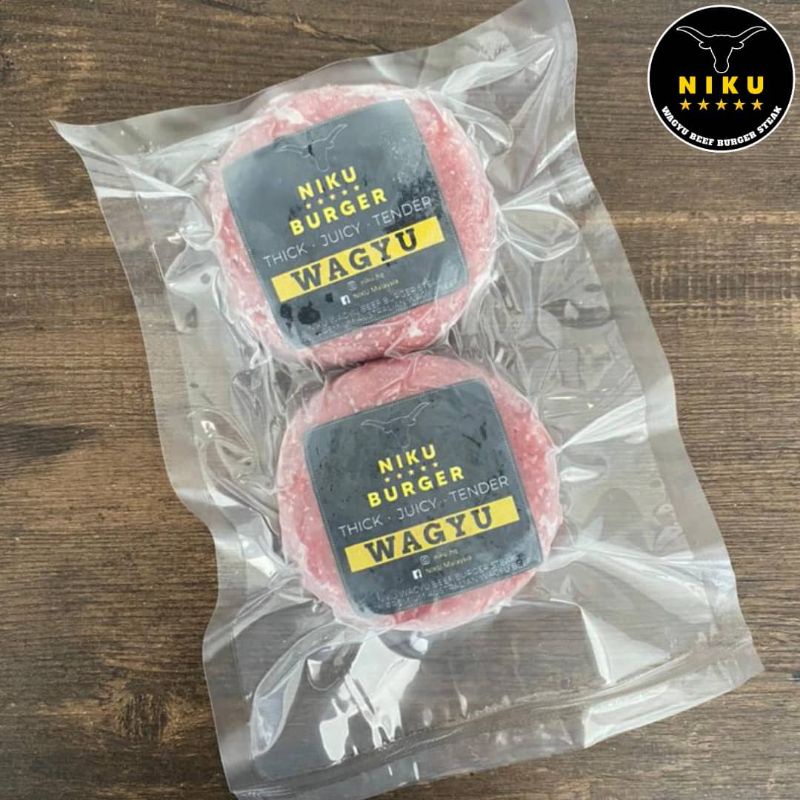 NIKU WAGYU BEEF BURGER STEAK | Shopee Malaysia