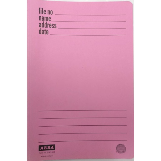 [READY STOCK] ABBA pocket file Made in Malaysia | Shopee Malaysia