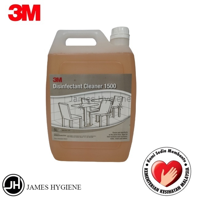3M 1500 Disinfectant Cleaner 5 liter | Shopee Malaysia