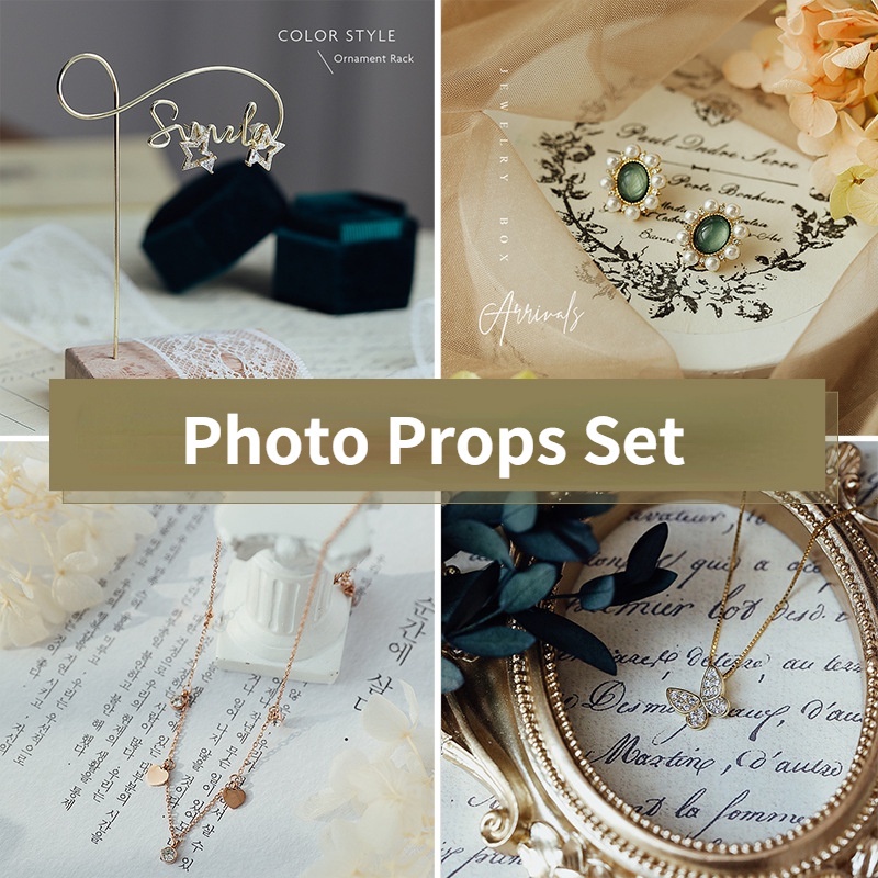 Nordic Transparent Display Board Jewelry Display Jewelry Tray INS nail ...