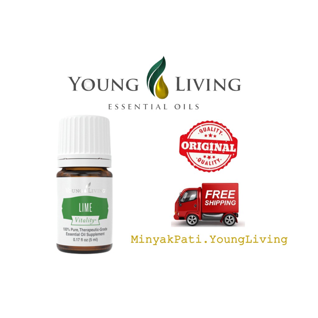 Young Living YL Lime EO Flavoring 5ml (oil level under 20%-30% ...