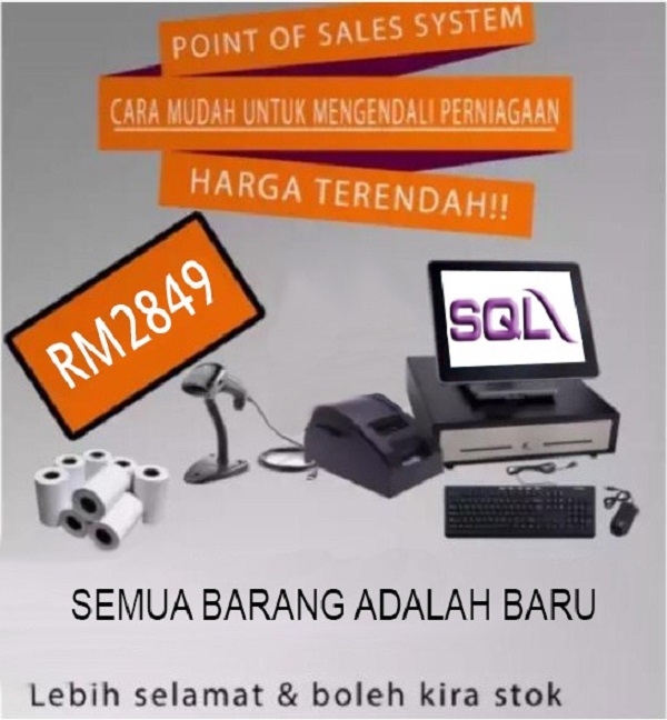 SQL Point of Sales POS System Basic Device Package | Shopee Malaysia