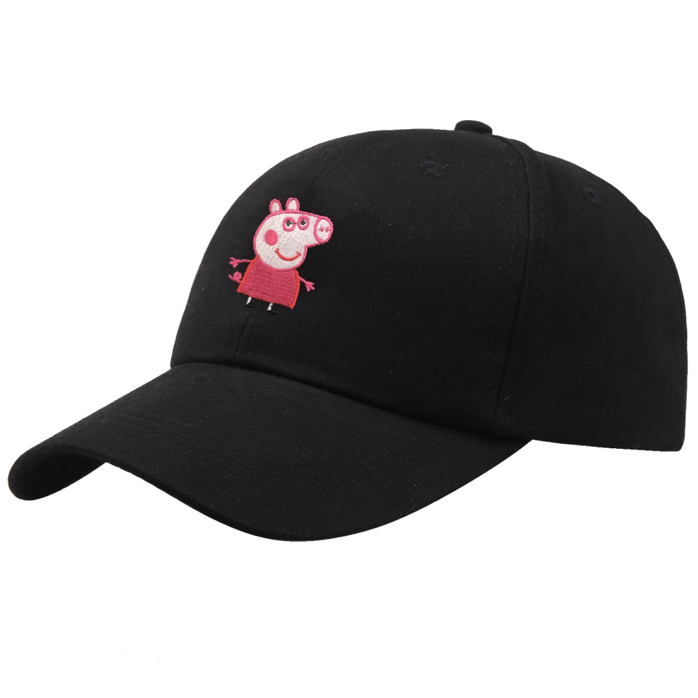 Baseball Cap Peppa Pig Embroidered Sports Cap | Shopee Malaysia