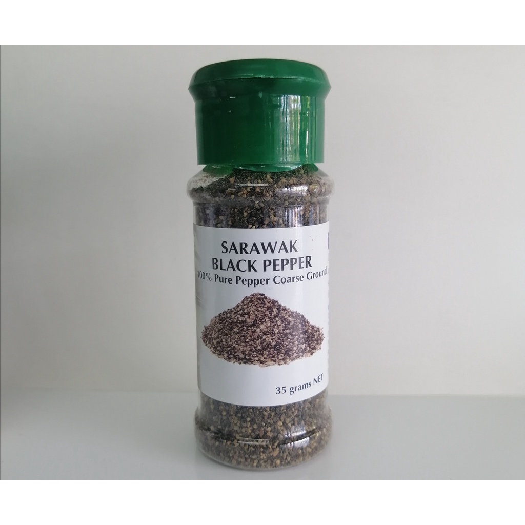 Black Pepper Sarawak Kasar / 100% Pure Black Pepper Coarse | Shopee ...