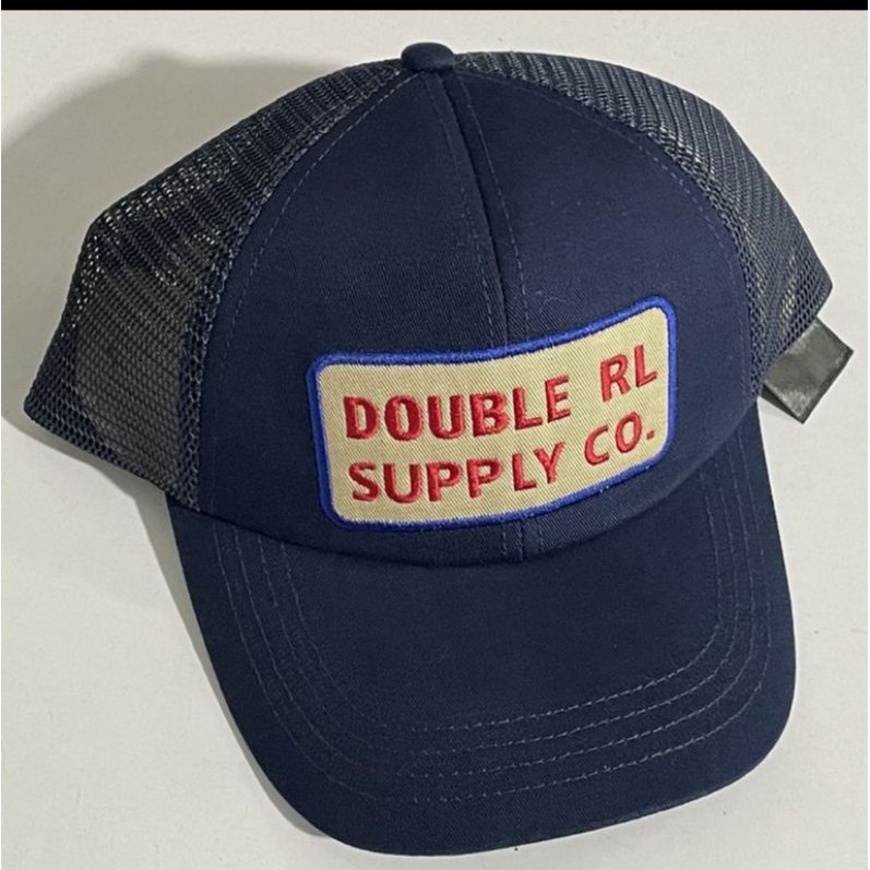 original rrl trucker hat(navy blue) | Shopee Malaysia