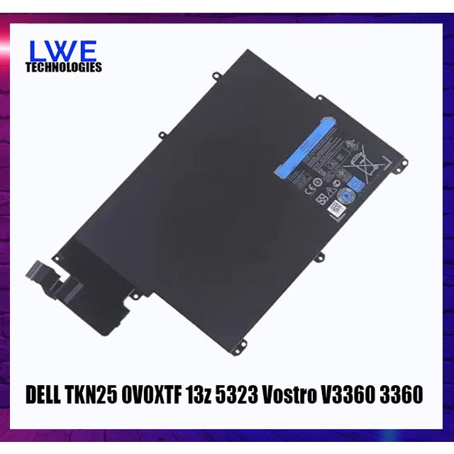 DELL TKN25 0V0XTF 13z 5323 Vostro V3360 3360 Laptop Battery | Shopee ...