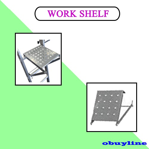 Multipurpose Ladder Work SheLF / Anti-Slip Small Platform for Workbench ...