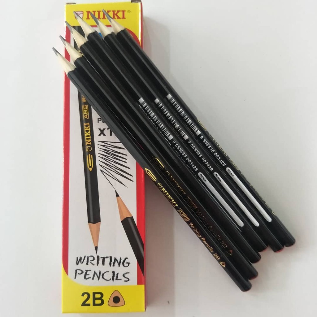 Nikki / Niso 2B Writing Pencil No.111 , 133 , 144 & 155 | Shopee Malaysia