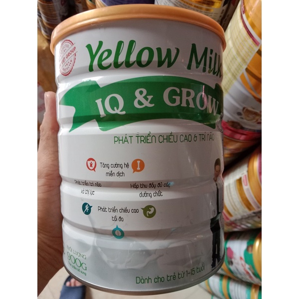 Yellow Milk Milk Increases Brain Height For Children 1-15 Years Old Can ...