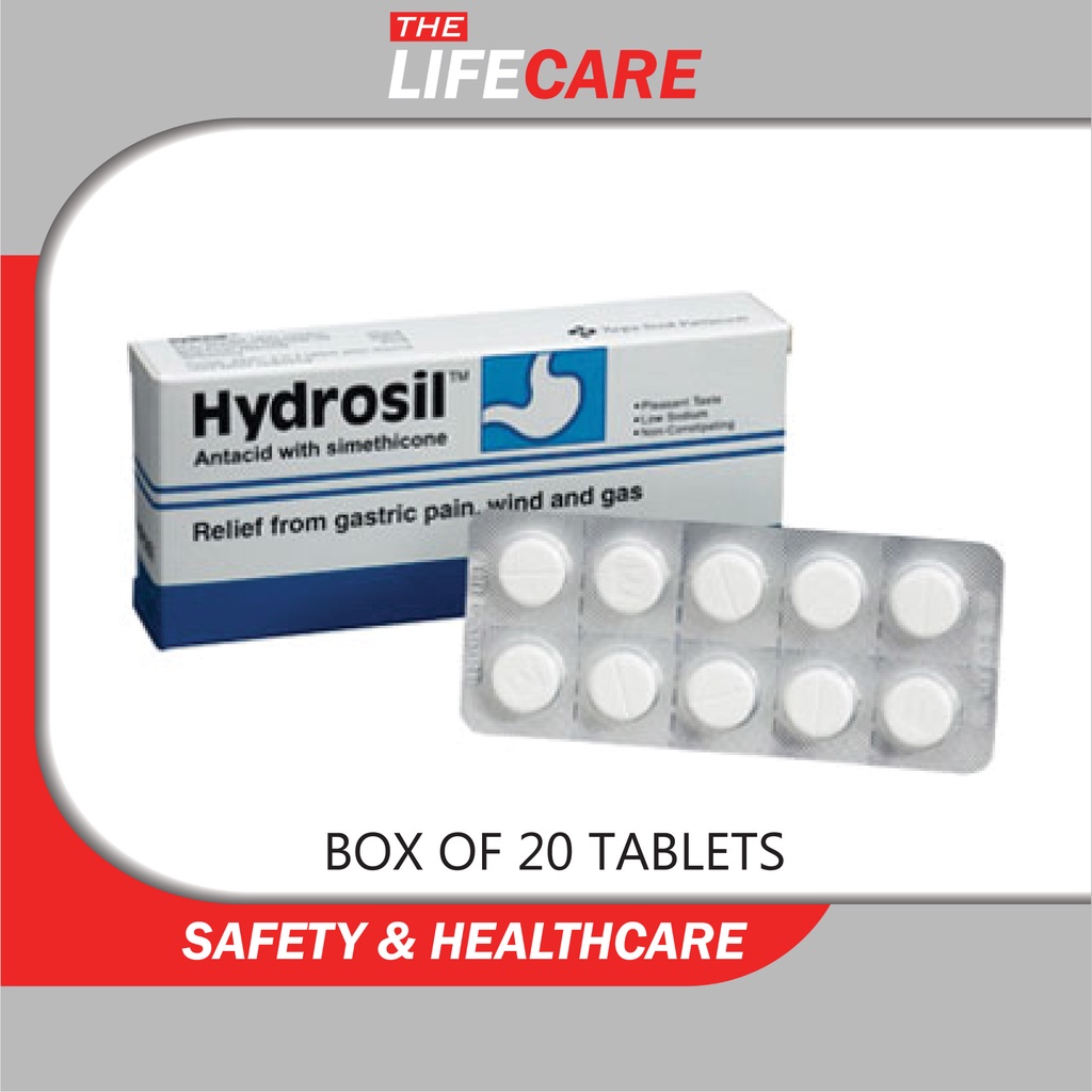 Alucid Hydrosil Antacid Tablet Ubat Kunyah Gastrik Ubat Gastrik/ Pedih ...