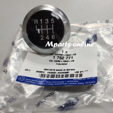CAP GEAR KNOB / SHIFT LEVER (MANUAL USE ONLY)/ FORD RANGER T6 / MAZDA ...