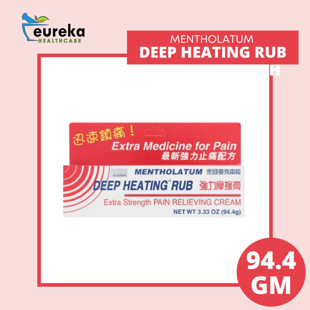 MENTHOLATUM DEEP HEATING EXTRA STRENGTH RUB 94.4G | Shopee Malaysia