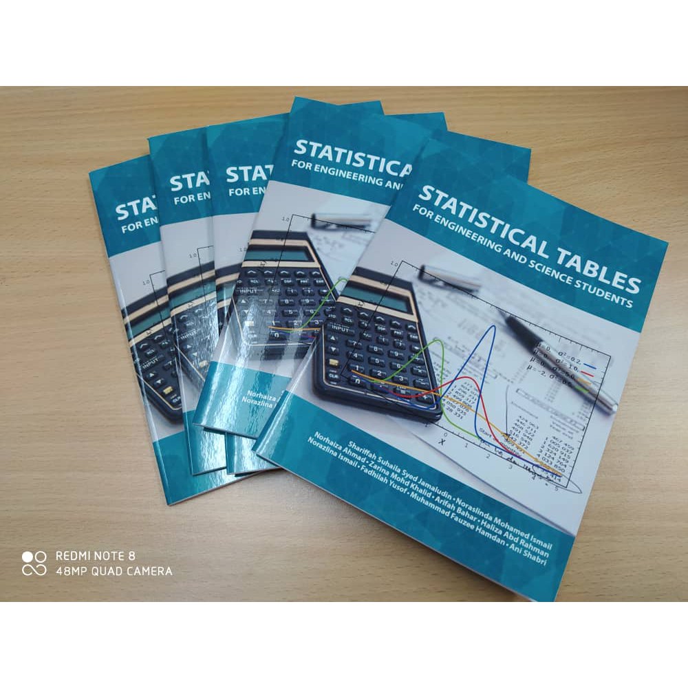 Statistical Tables for Engineering and Science Students | Shopee Malaysia