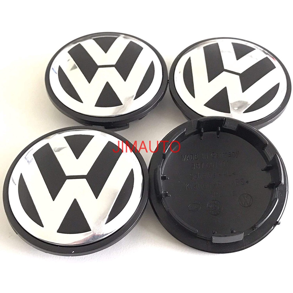 4PCS 65mm VW Volkswagen Beetle Golf Polo Car Hubcap Wheel Center Caps ...