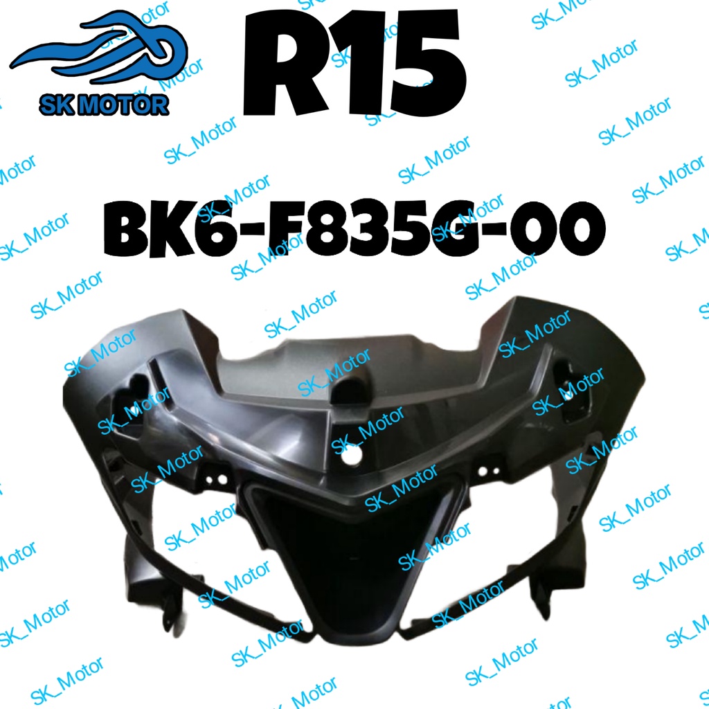 Yamaha YZF-R15 R15 V3 Original Inner Cover Full Set / Kaver Hitam Mud ...