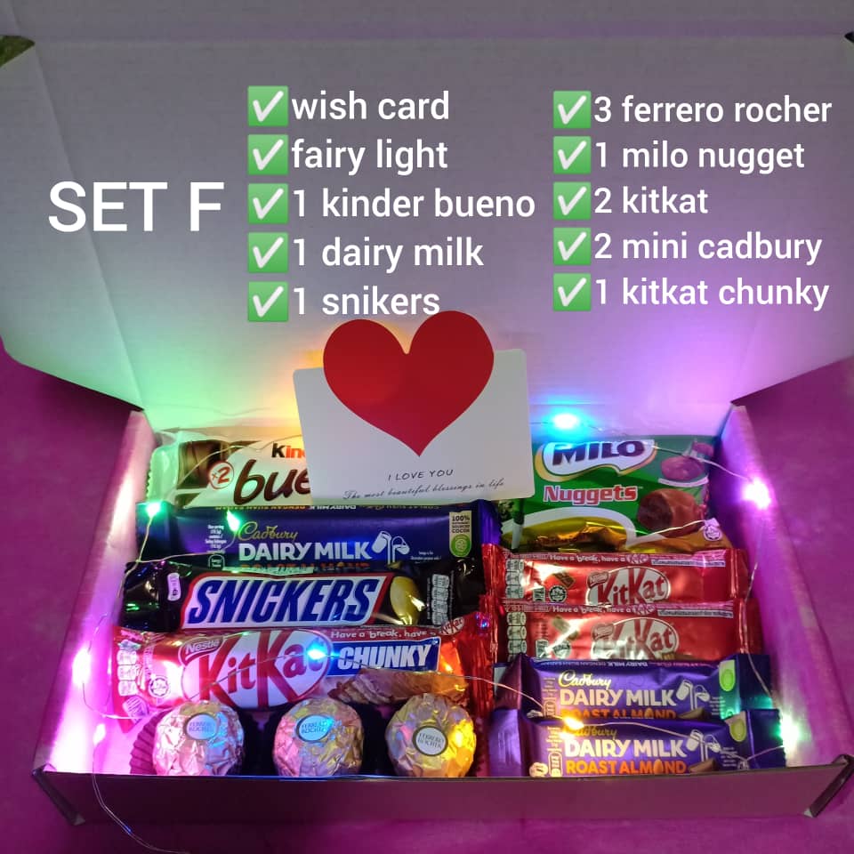 Gift Box Birthday Coklat Box Surprise Gift Box Chocolate Gift Box ...