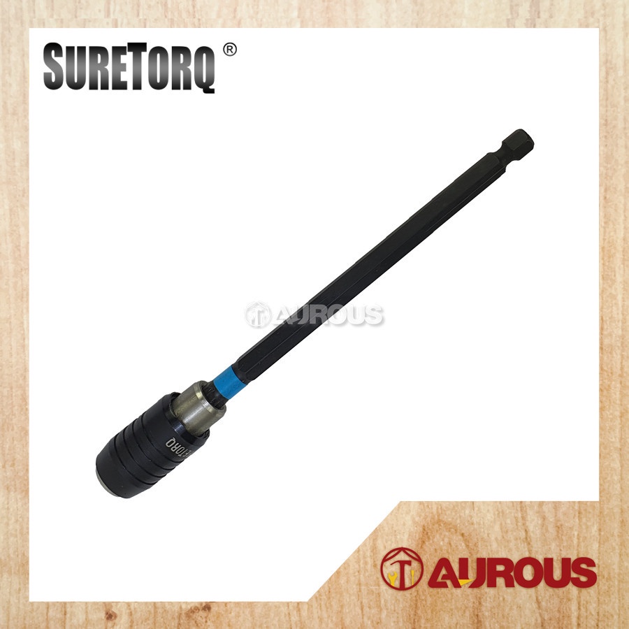 SURETORQ MAGNETIC IMPACT QUICK CHANGE BIT HOLDER 6MM 1/4 X 152MM (0616 ...