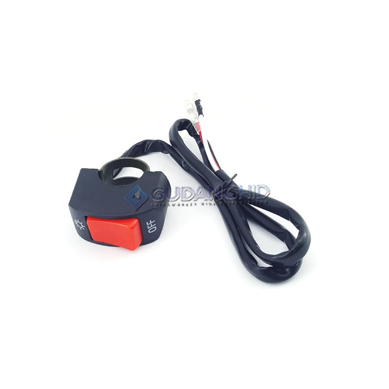 Motorcycle Handlebar Light Switch ON OFF Universal Switch | Shopee Malaysia