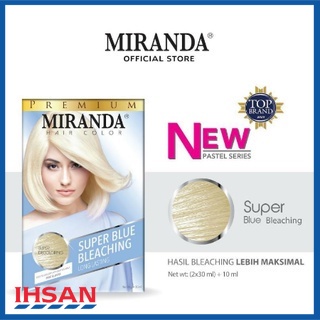59-Super Blue Bleaching PEWARNA RAMBUT MIRANDA 30Ml - PASTEL ...