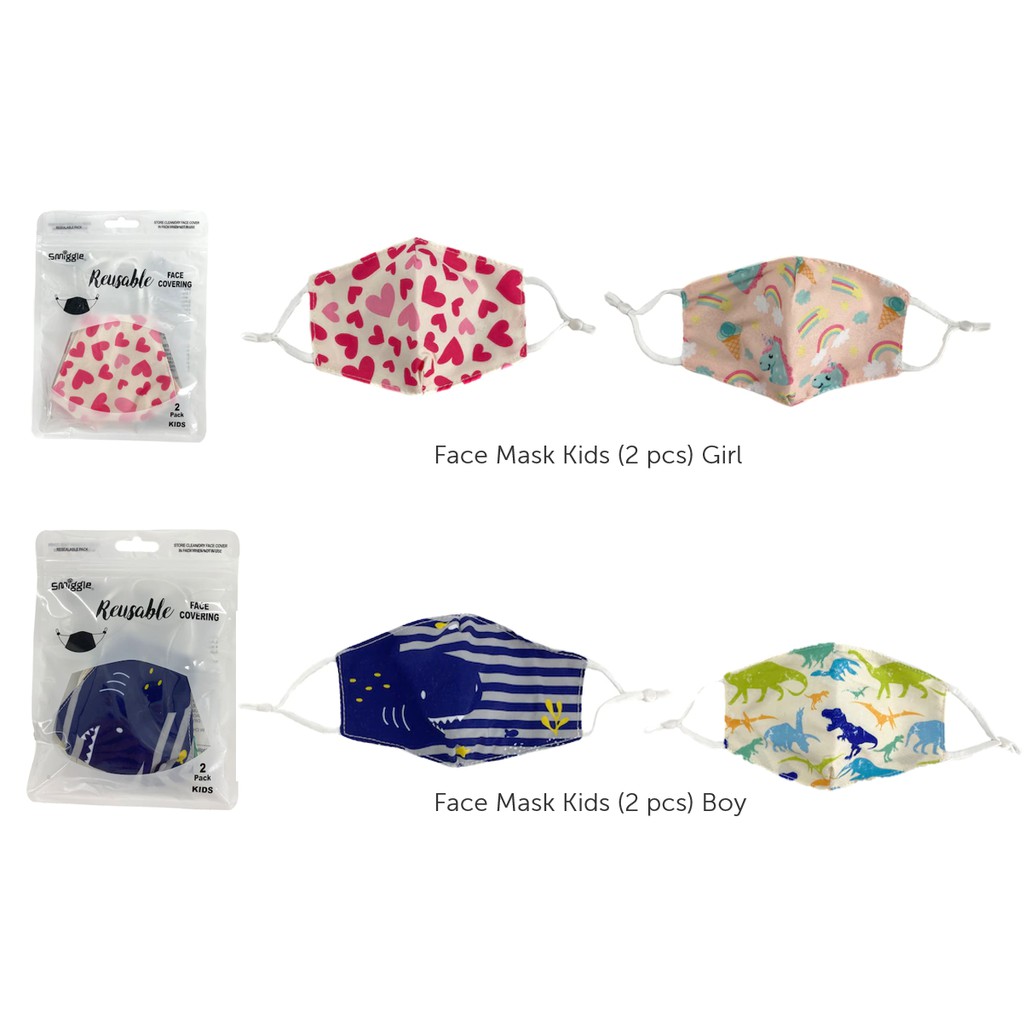 Original Smiggle Face Mask Kids and Adult | Shopee Malaysia