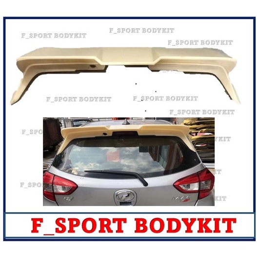 PERODUA MYVI GT NEW GEN3 G3 2018 2019 2020 2021 2022 GT SPOILER ABS ...