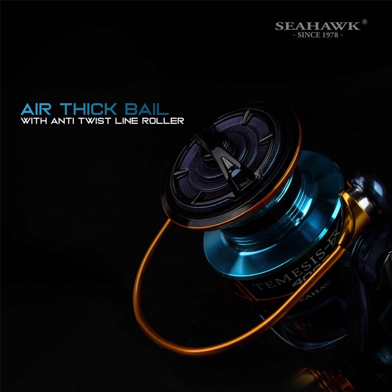 KFT SEAHAWK Temesis FX Spinning Reel Fishing Reel Mesin Pancing Kekili ...