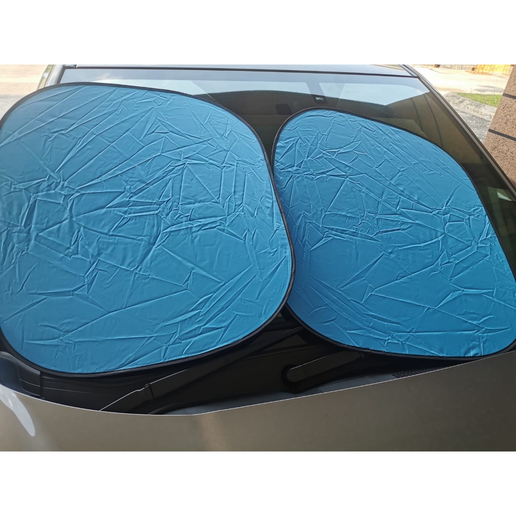 Key Cover & Car Sunshade Wind Screen Foldable Car Front Sun Block [Car ...