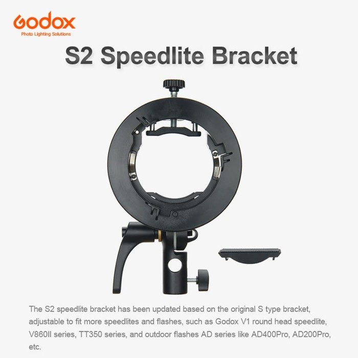 Godox S2 Type Bracket Bowens Mount for Speedlite | Shopee Malaysia