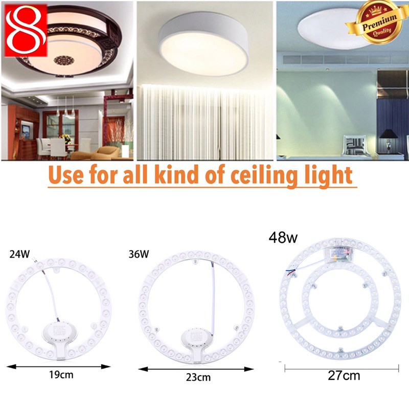SHOWY LED Module light panel for ceiling light replacement with ...