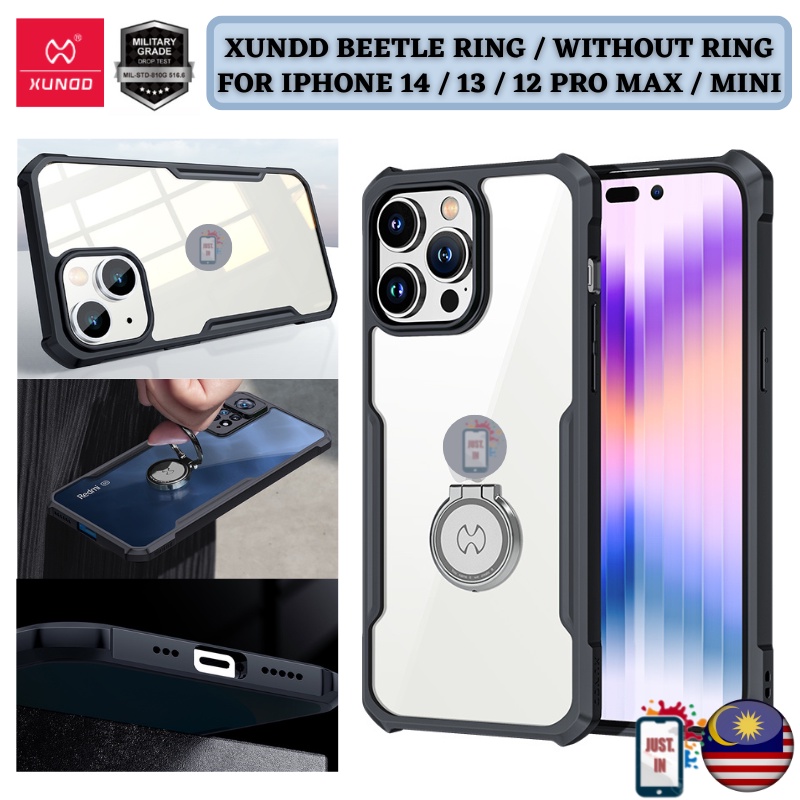 XUNDD BEETLE Acrylic TPU Phone Case for iPhone 14 Plus 13 Pro Max Mini ...