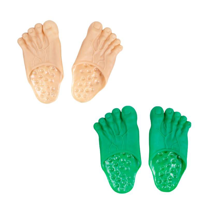 Exaggerated Design For Dramatic Effects Halloween Hulk Barefoot ...