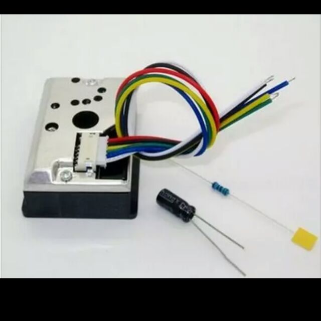 GP2Y1010AU0F Sharp dust sensor air quality PM2.5 detection arduino ...
