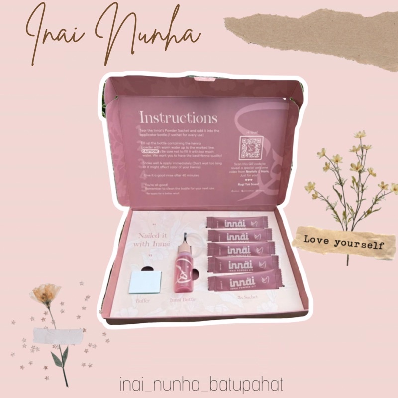 Inai Nunha By Neelofa | Halal | Asli | Shopee Malaysia