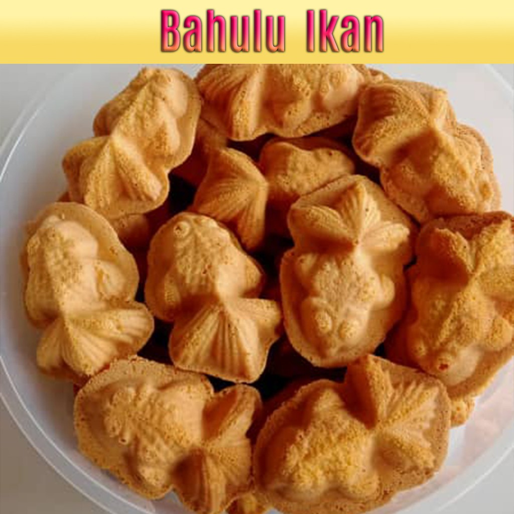Bahulu Tupperware / Bahulu Cermai / Bahulu Ikan * Paling Laris Sekali ...