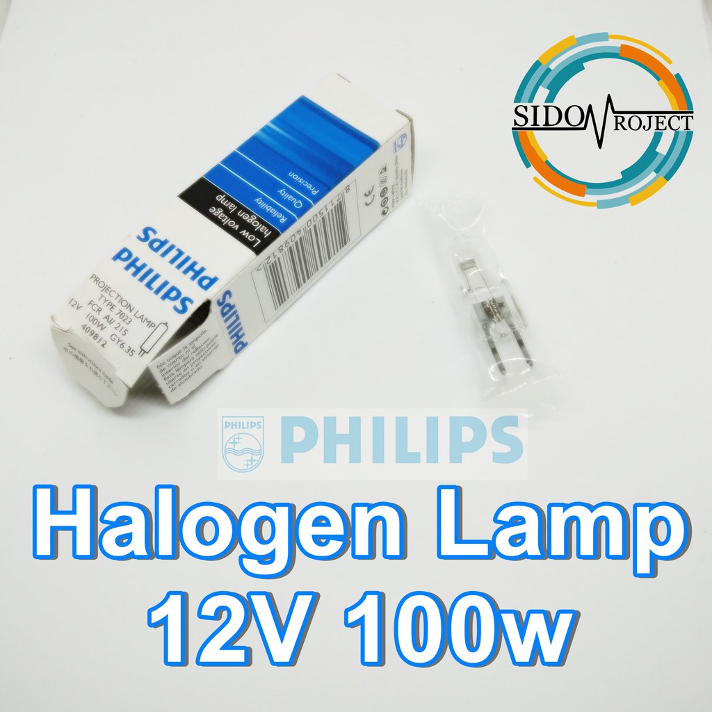 Philips 12V 100W Halogen Lamp Original 12 Volt 100 Watt | Shopee Malaysia