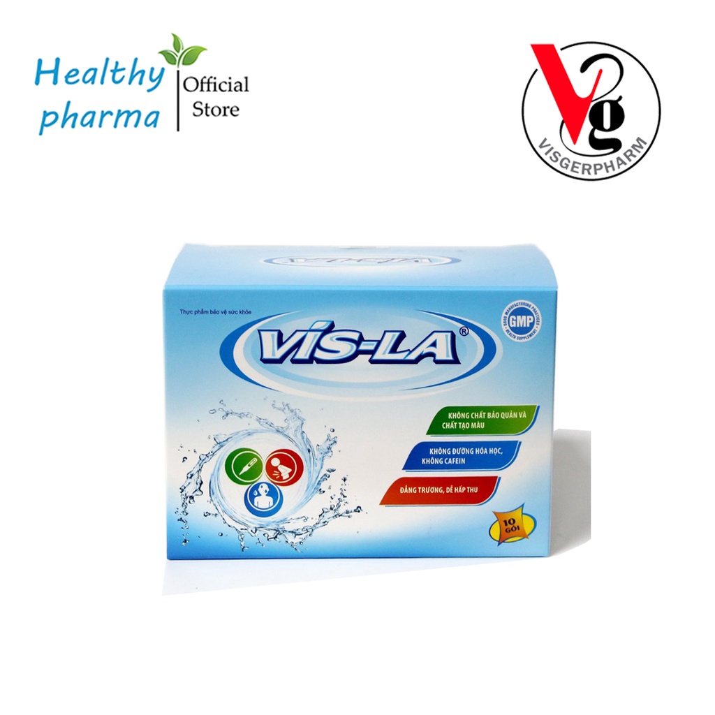 Vis-la - Water, electrolyte, vitamin supplement (Box of 10 packs) | Shopee Malaysia