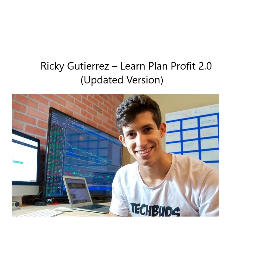 Ricky Gutierrez – Learn Plan Profit 2.0 (Updated Version) | Shopee Malaysia