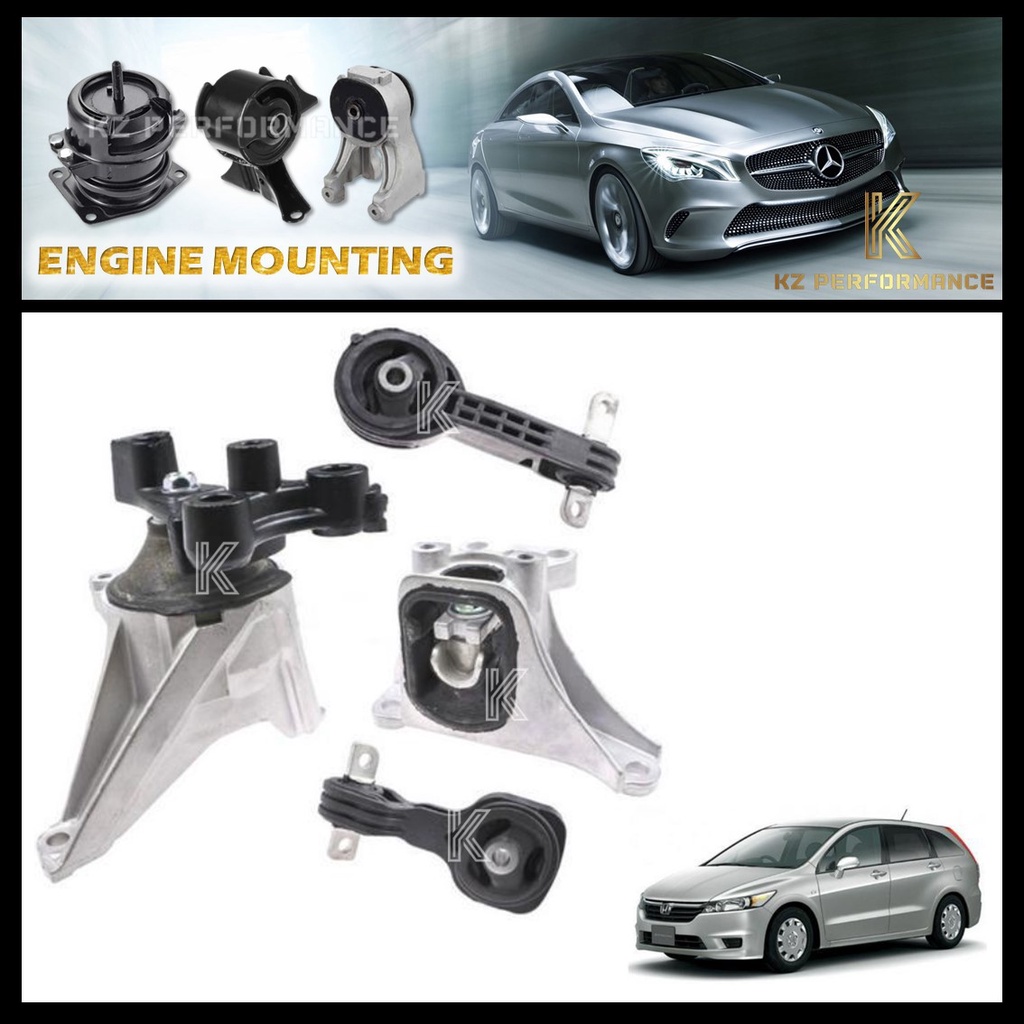 HONDA STREAM SMA RN6 1.8 2.0 2007-2014 / ENGINE MOUNTING SET | Shopee ...