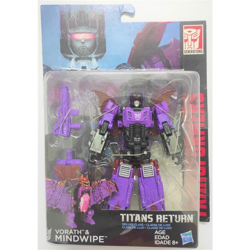 AUTHENTIC Transformers Titan Return Headmasters Mindwipe Vorath MOSC ...