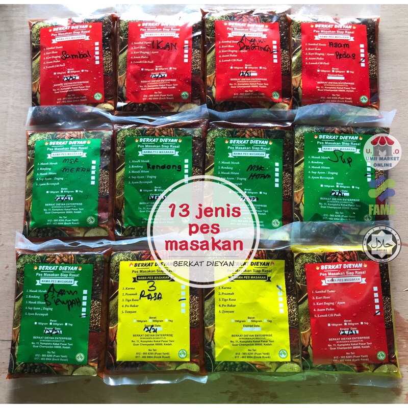 PES MASAKAN SEGERA DAN MURAH | INSTANT PES | PELBAGAI JENIS PES TUMISAN ...
