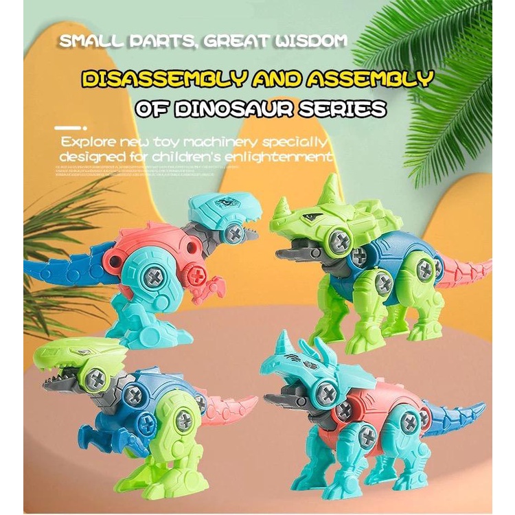 Littlebox Children's disassembly assembly of dinosaur toy toys ...