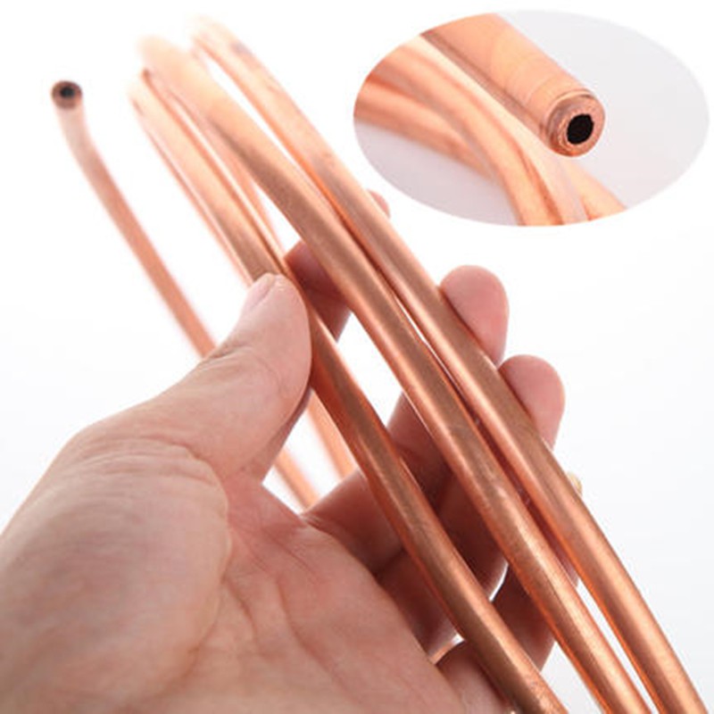 1 meter 99.9% OD 3-22mm Air Conditioner Copper Tubes Freezer Copper Capillary Tube DIY Water ...