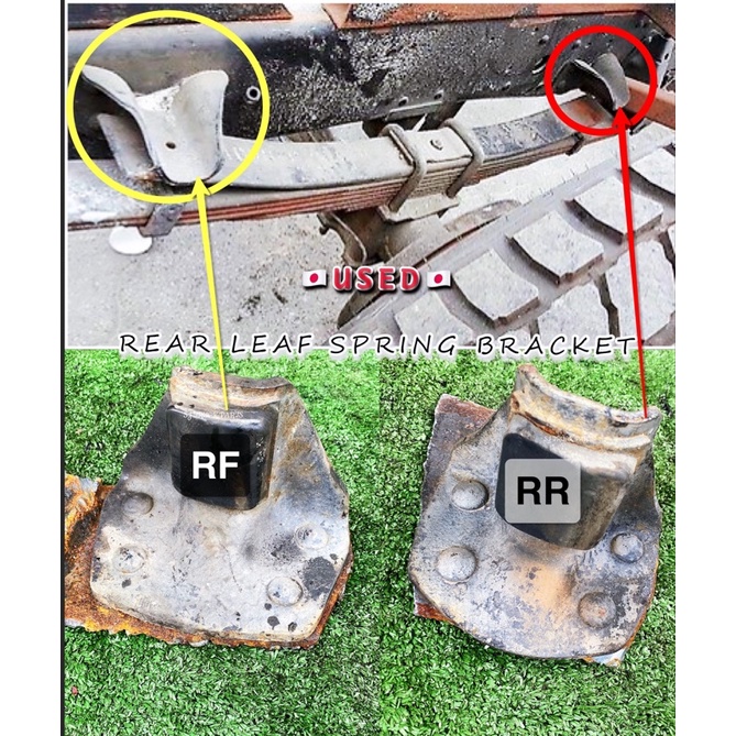 🇯🇵USED🇯🇵SPRING HELPER BUMPER WITH BRACKET SPRING REAR LORRY ISUZU ELF ...