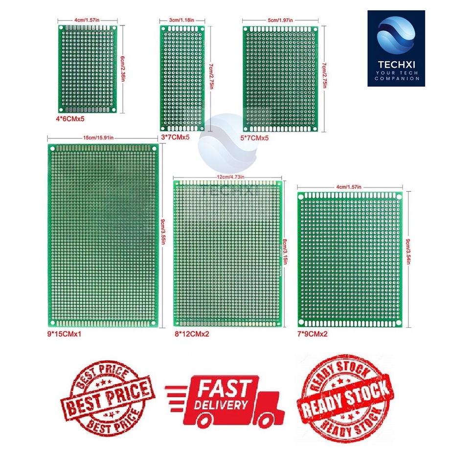 Double Side PCB Board Prototype Universal Board / Double Sided ...