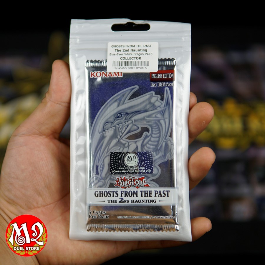 01 Yugioh Ghosts Card Pack From The Past: The 2nd Haunting - Imported ...